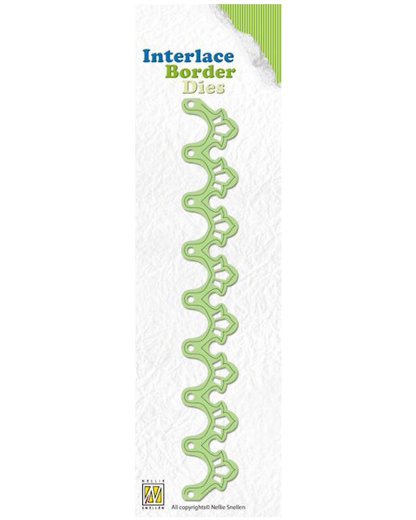 Nellie's Choice Interlace Border Die - Crown | Michaels