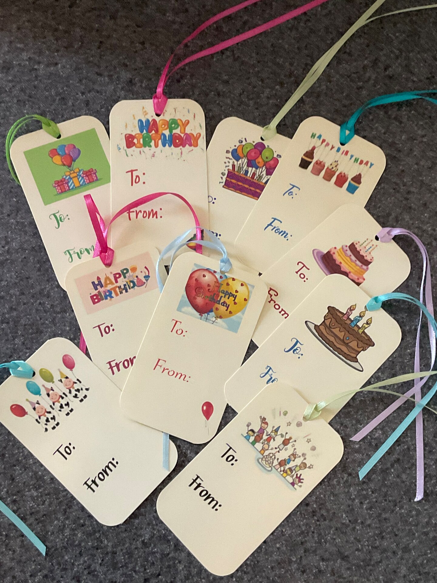 Birthday Gift Tags | MakerPlace by Michaels