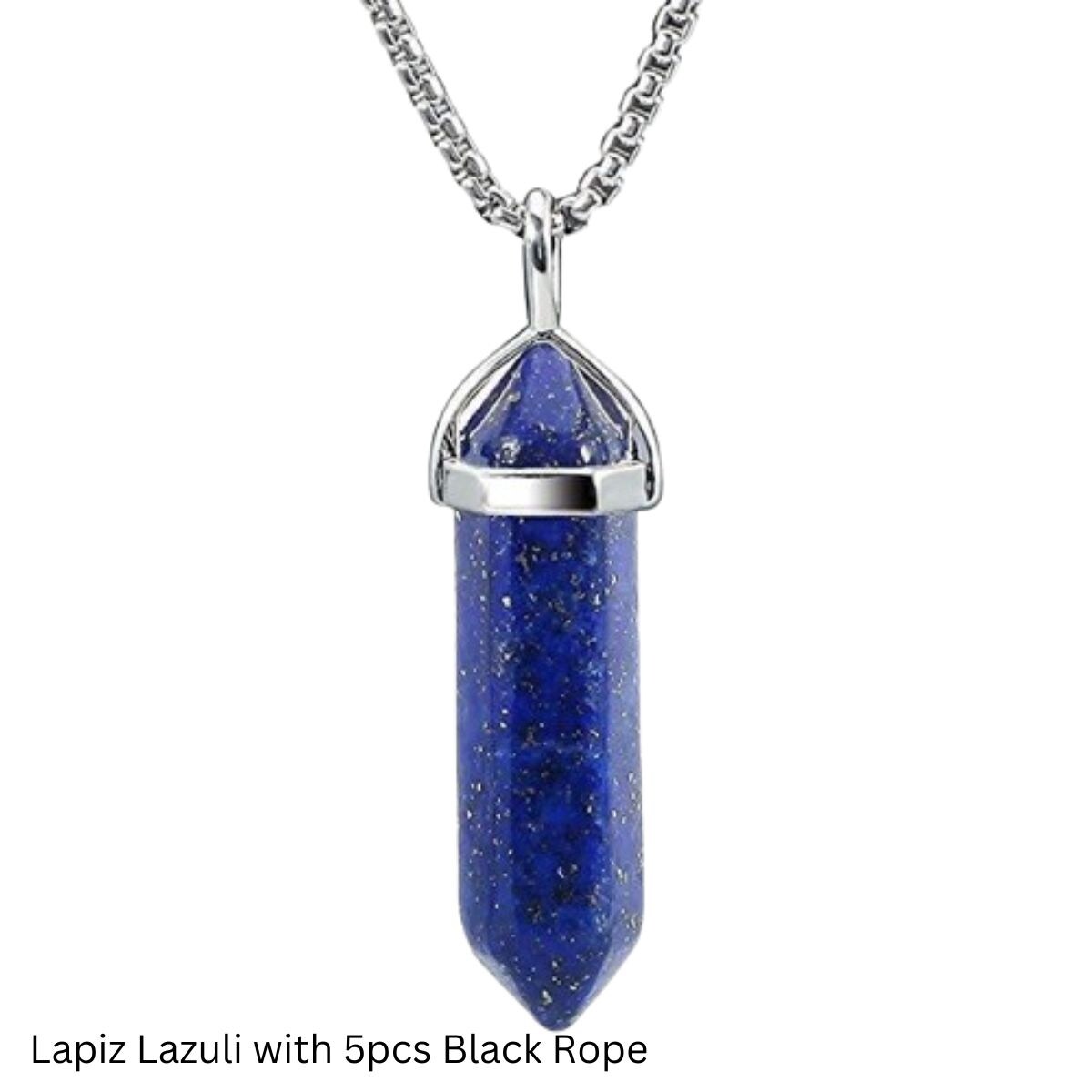 Natural Stone Pendant Necklace with 5 pcs Rope | Michaels