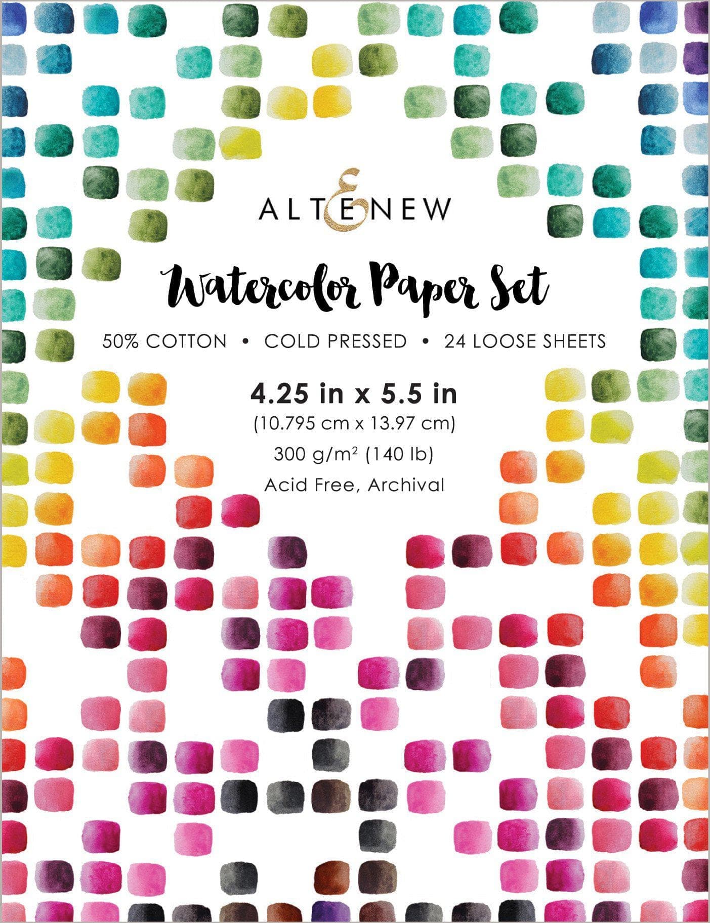 Watercolor Paper Set (A2 loose sheets) | Michaels