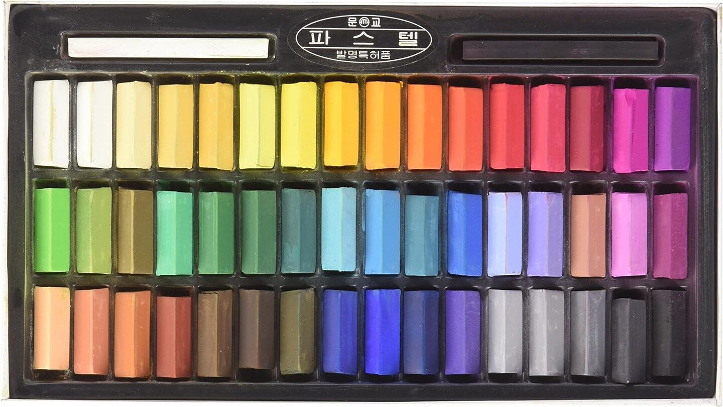 Non Toxic Soft Pastel Set of 48 Assorted Colors Square Chalk | Michaels
