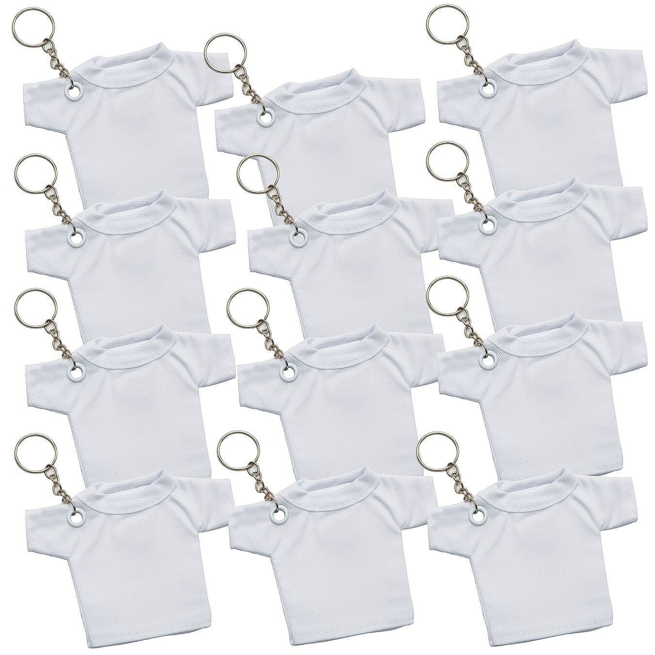 Color-Me™ T-Shirt Keychains (Pack of 12) | Michaels