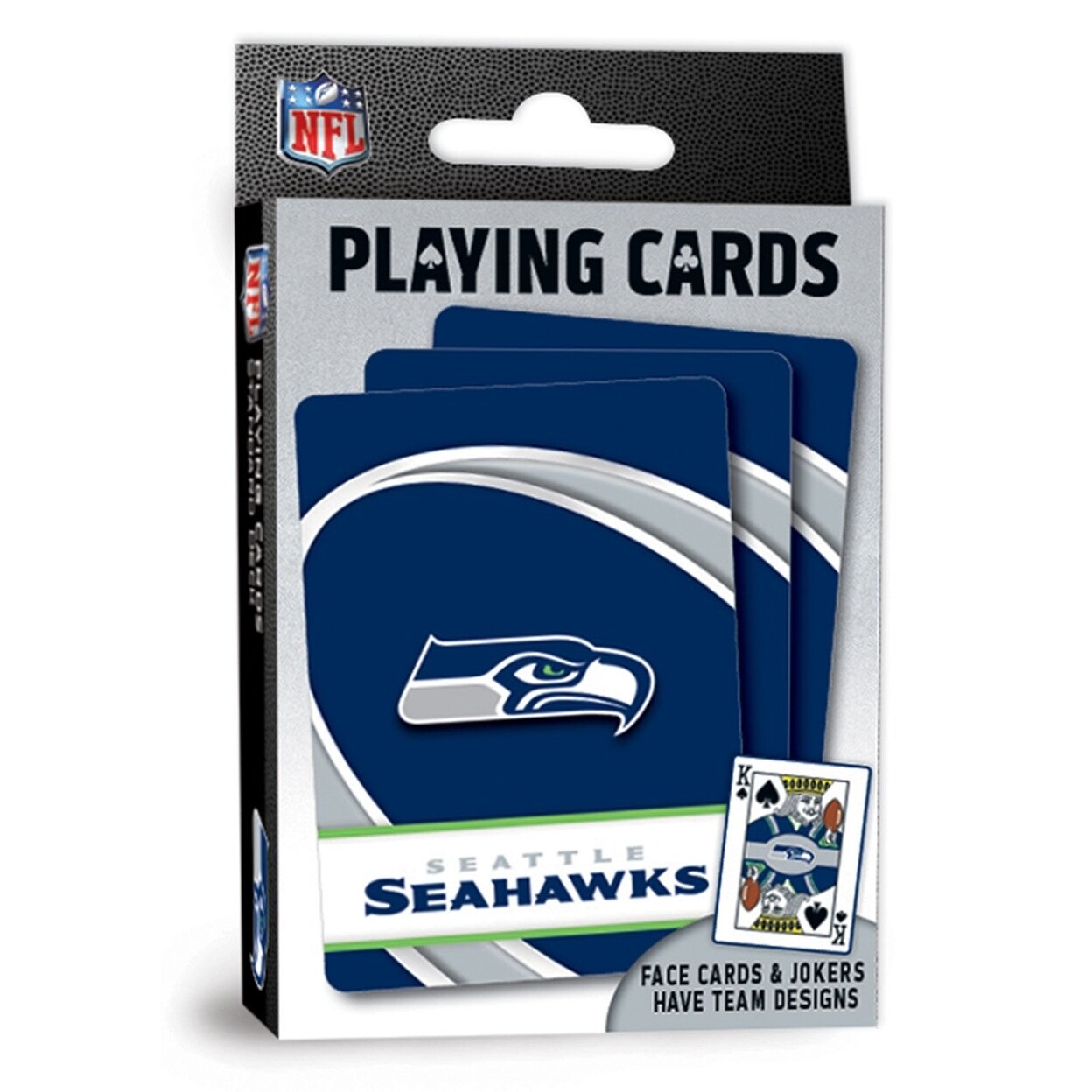 Seattle Seahawks Playing Cards 54 Card Deck Officially Licensed Nfl ...