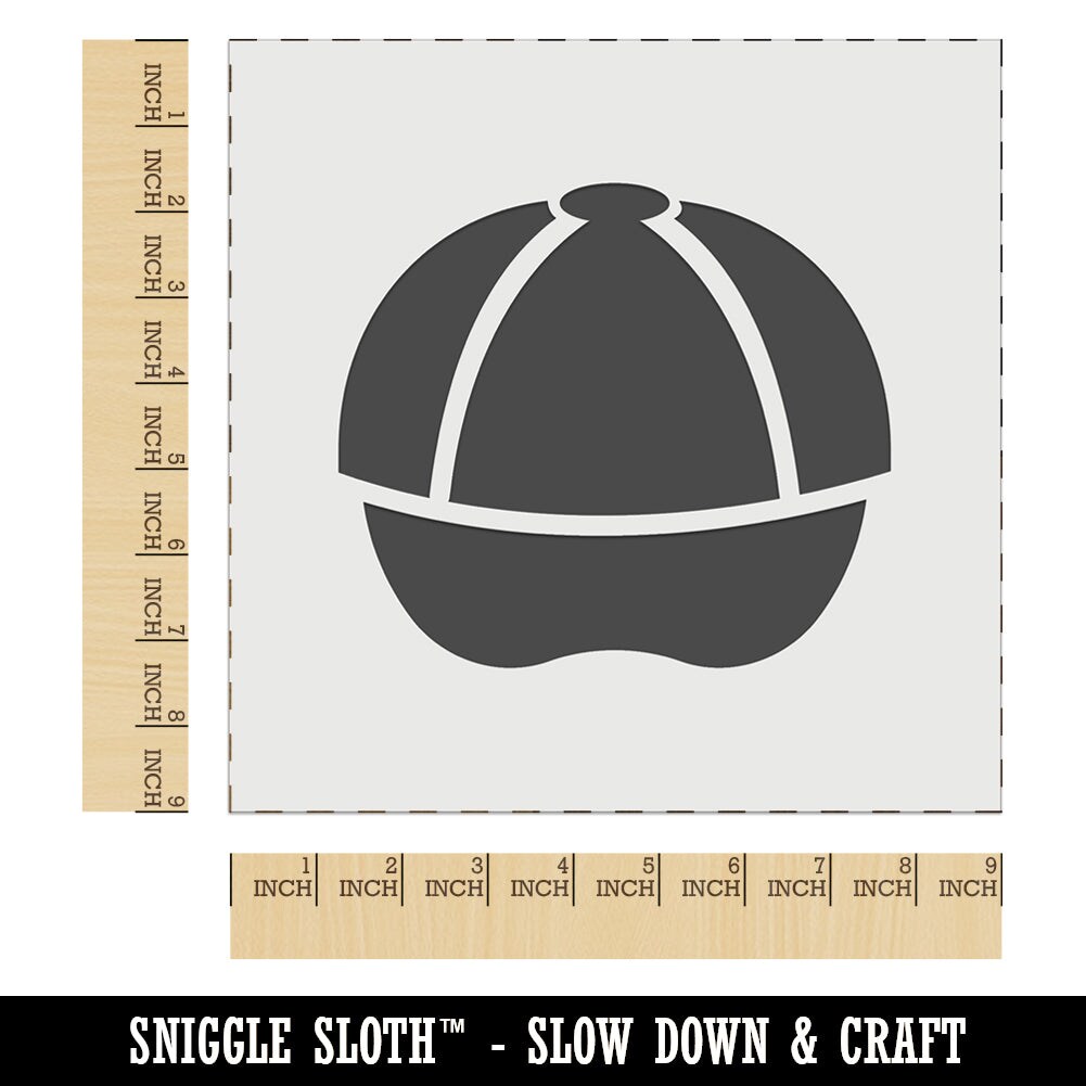 Baseball Cap Hat Wall Cookie DIY Craft Reusable Stencil | Michaels