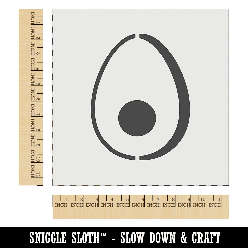 Avocado Symbol Wall Cookie DIY Craft Reusable Stencil | Michaels