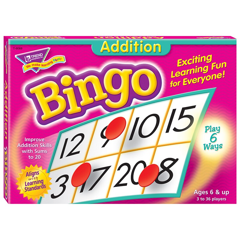 Addition Bingo Game | Michaels
