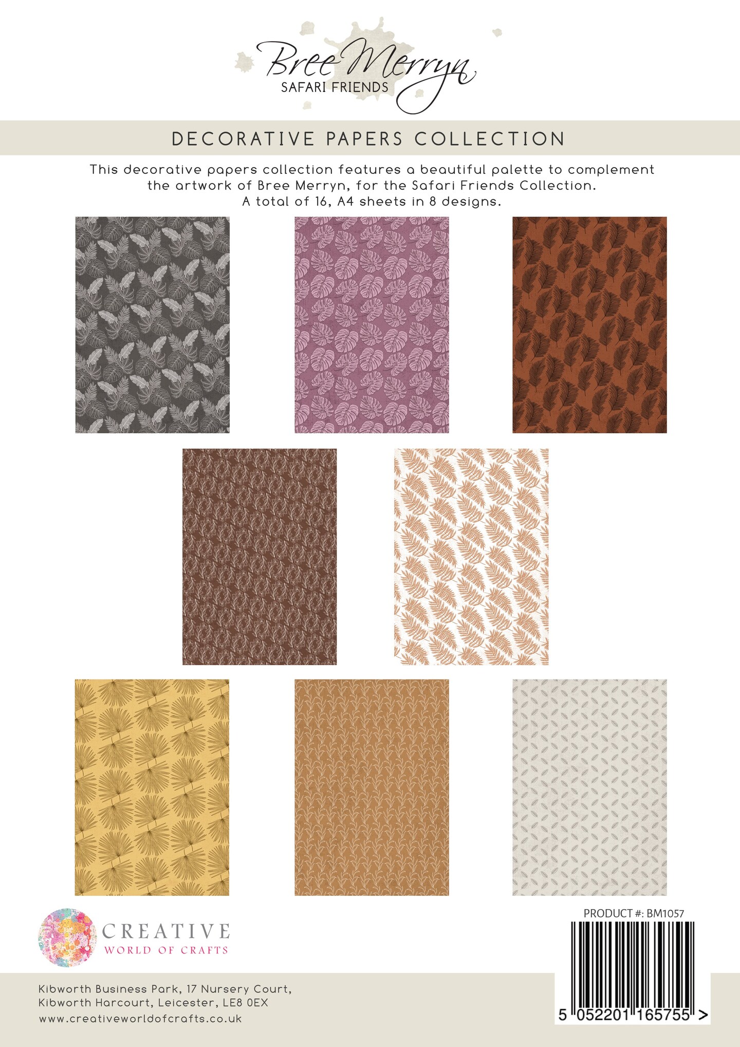 Bree Merryn Safari Friends - Decorative Papers | Michaels