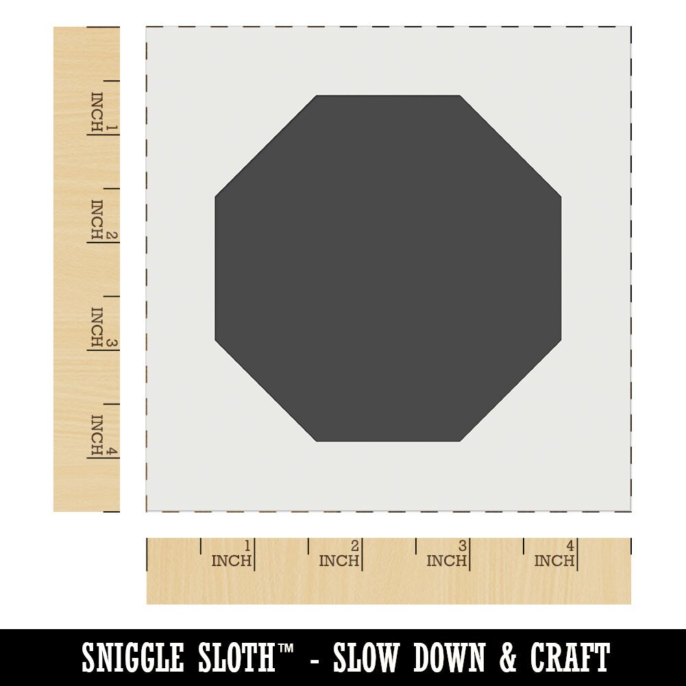 Octagon Solid Wall Cookie DIY Craft Reusable Stencil | Michaels