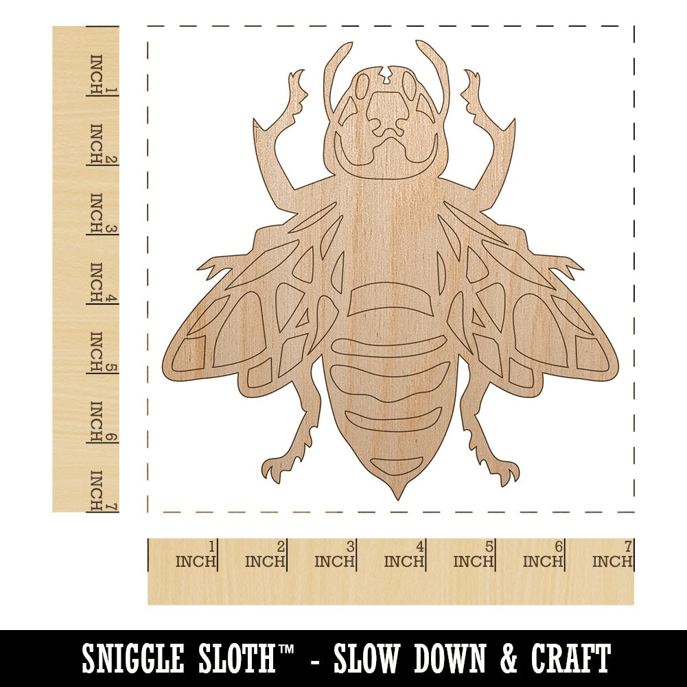 Asian Giant Murder Hornet Wasp Unfinished Wood Shape Piece Cutout for ...