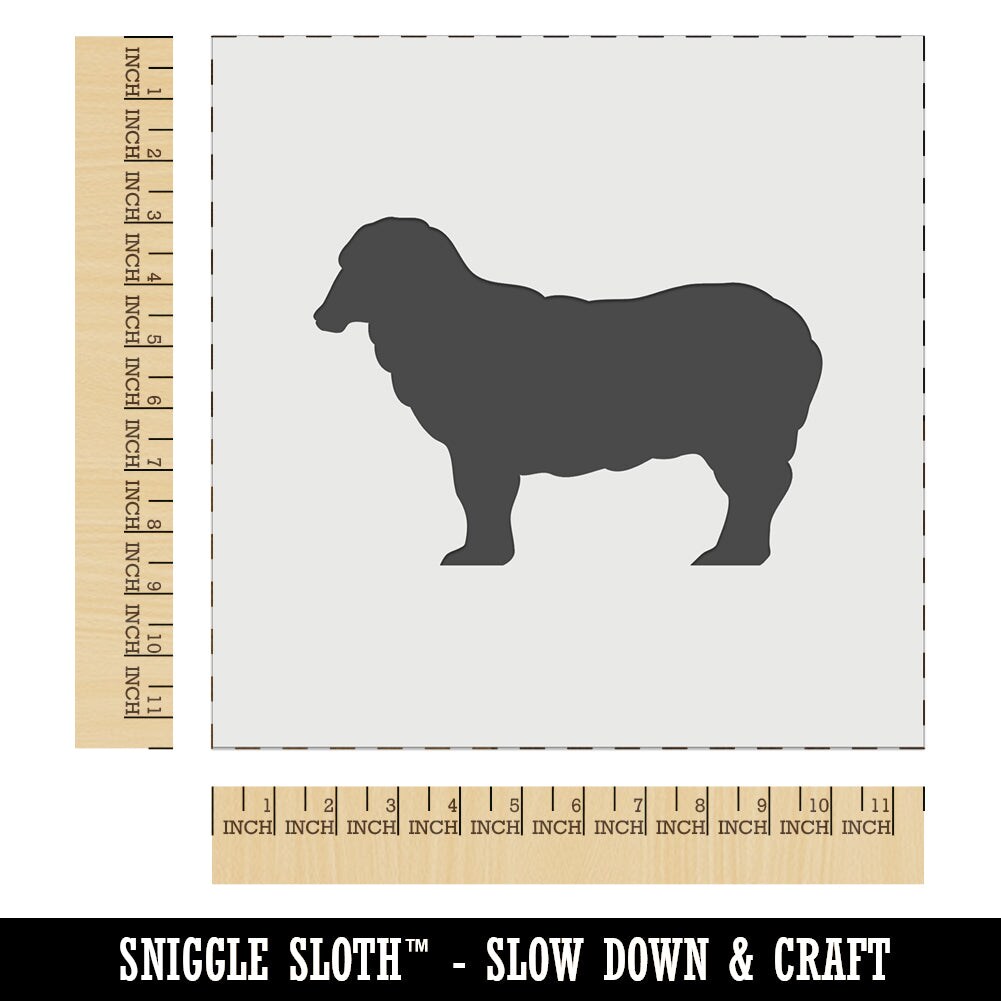 Sheep Standing Solid Wall Cookie DIY Craft Reusable Stencil | Michaels