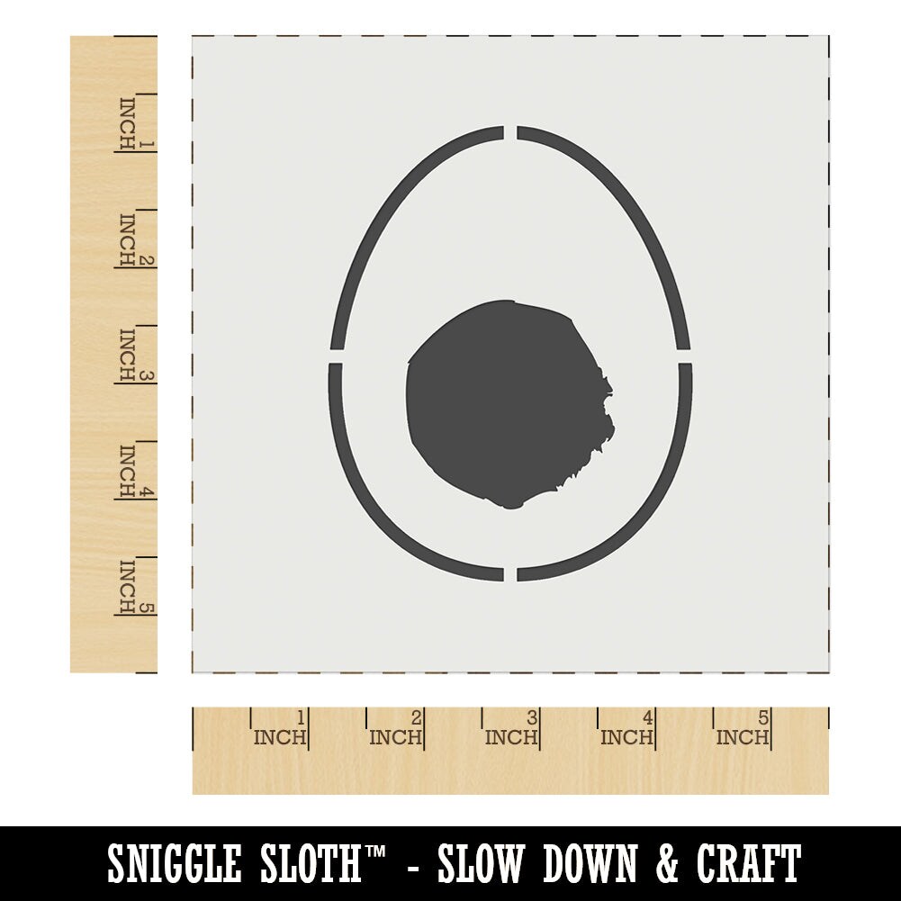Egg and Yolk Wall Cookie DIY Craft Reusable Stencil | Michaels