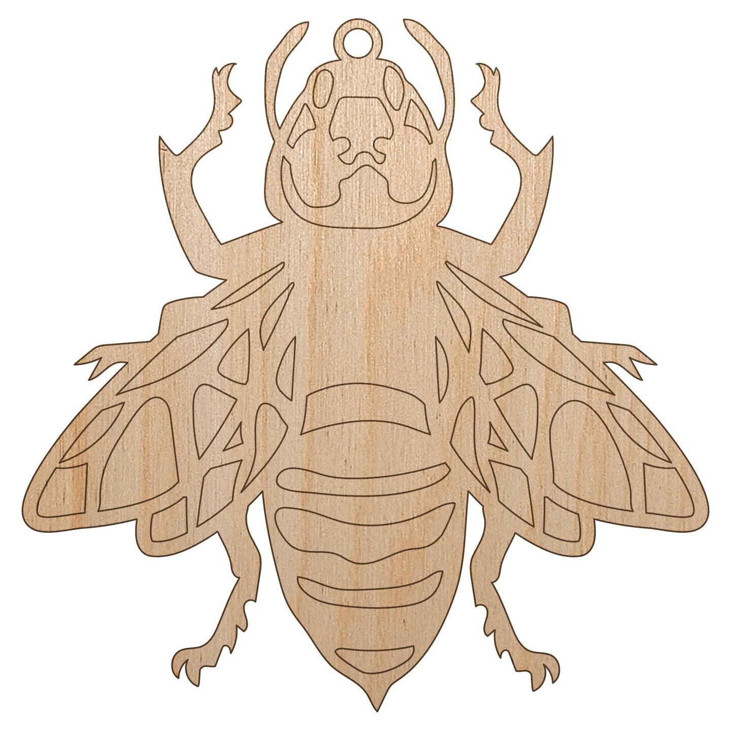 Asian Giant Murder Hornet Wasp Unfinished Craft Wood Holiday Christmas ...