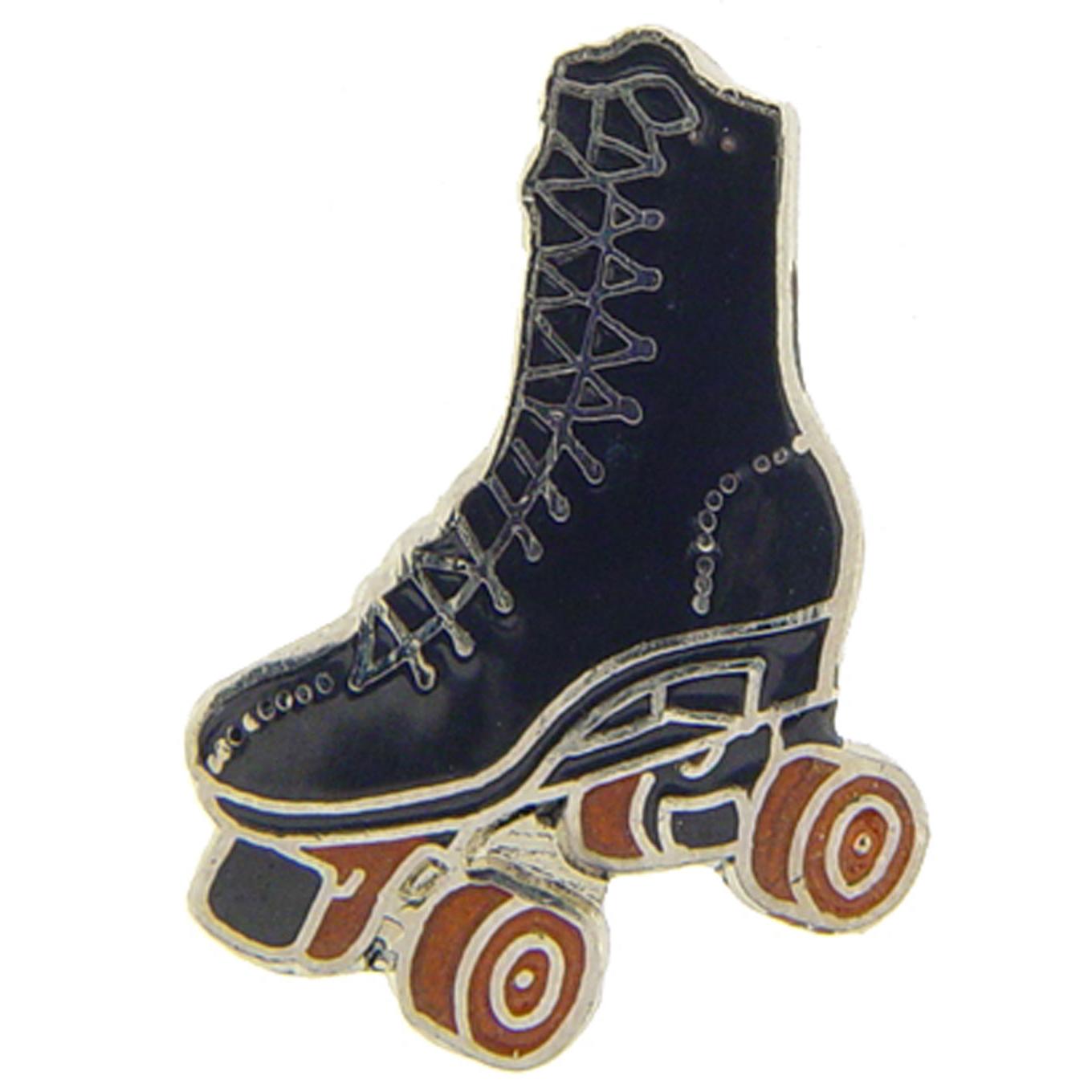 Roller Skate Pin Black 1" | Michaels