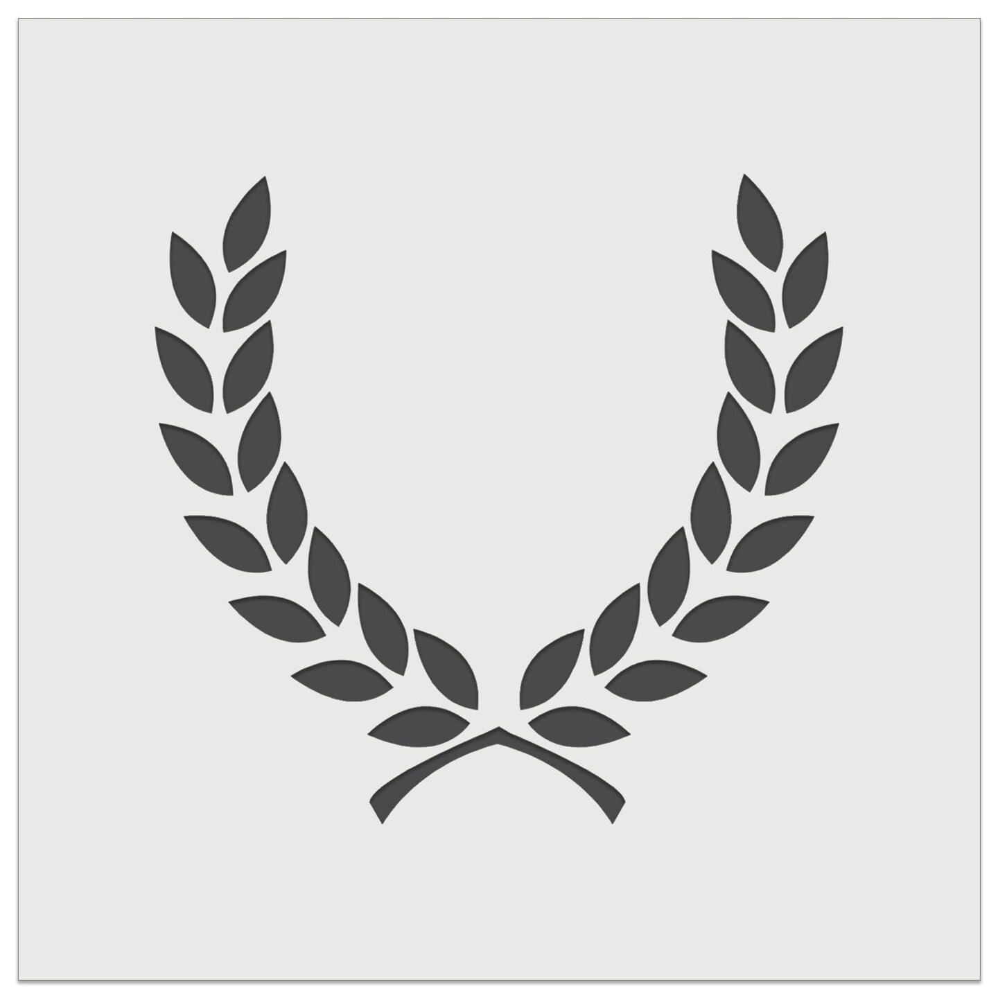 Wreath Laurel Branch Frame Wall Cookie DIY Craft Reusable Stencil | Michaels