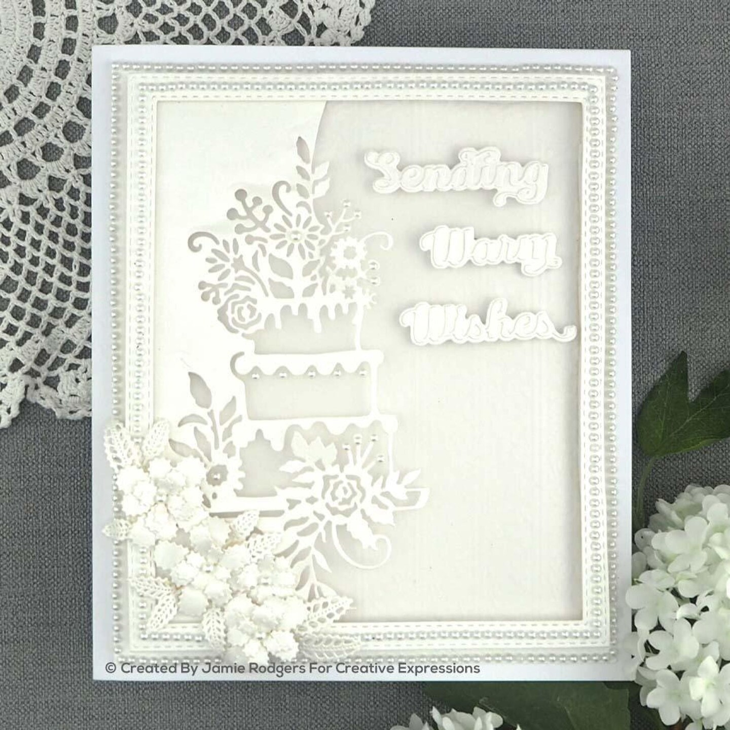 Creative Expressions Paper Cuts Celebration Cake Edger Craft Die | Michaels