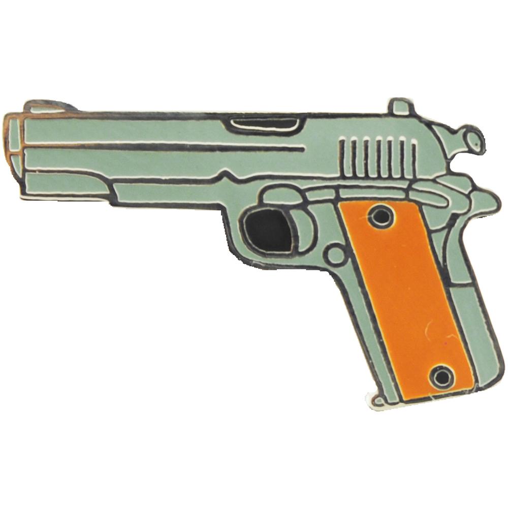 EagleEmblems P00597 PIN-Gun,45CAL Pistol,Milt (1'') | Michaels