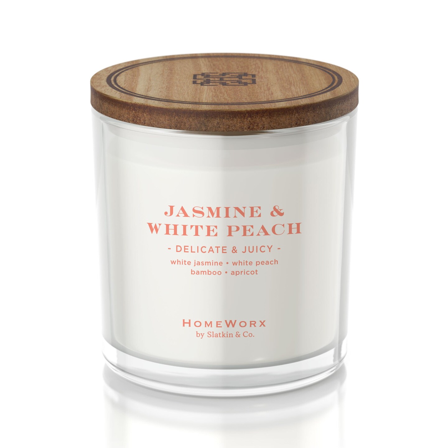 Jasmine & White Peach Candle | Michaels