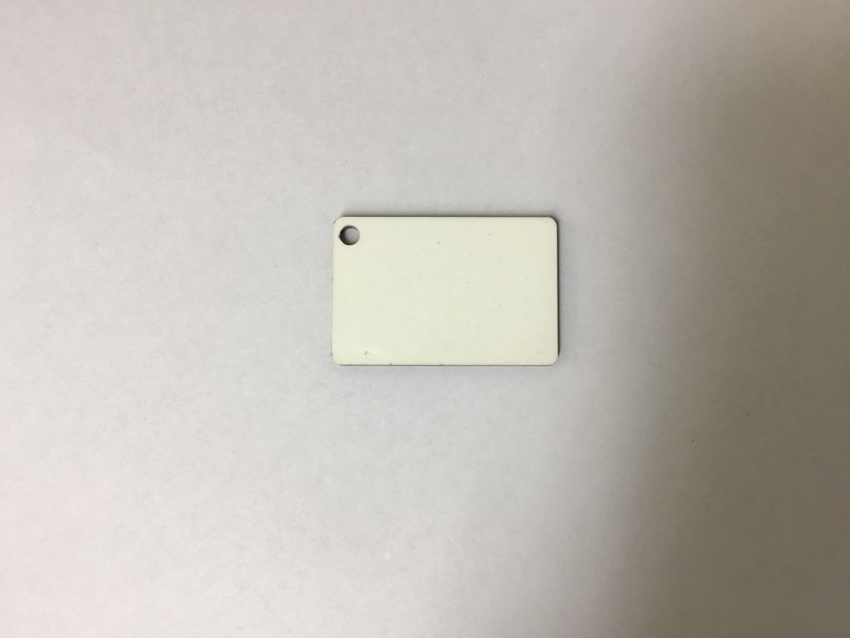 Sublimation Keychain Rectangle MDF | Michaels