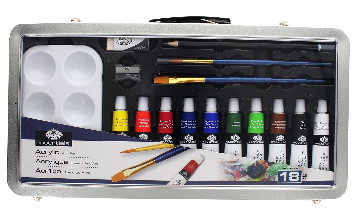 Royal Art Set Metal Case Acrylic Paint 18pc | Michaels