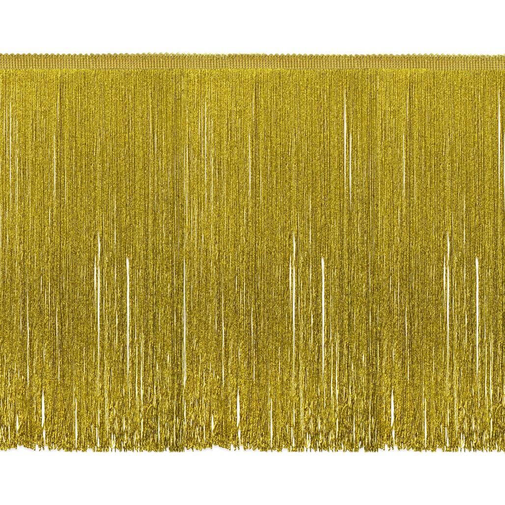5 Yards of 15" Metallic Chainette Fringe Trim | 5 yard cut | Michaels