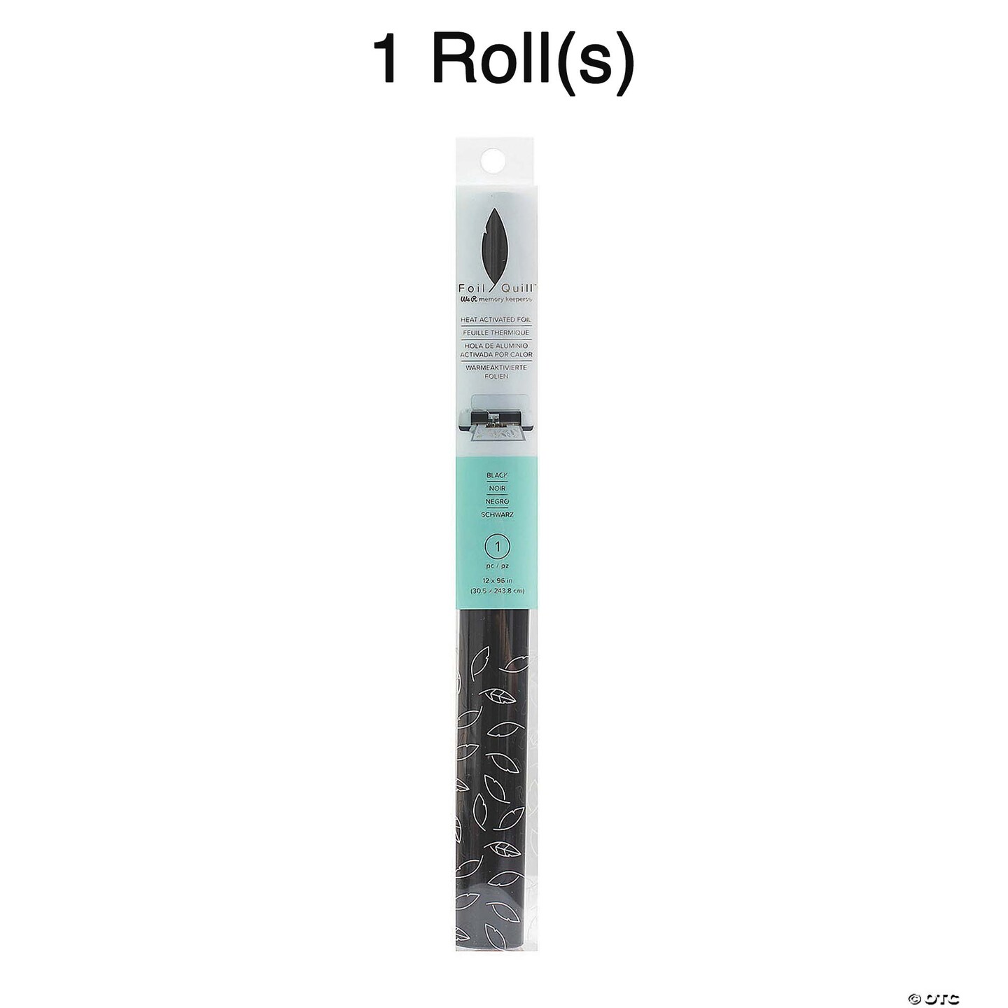 We R Memory Keepers Foil Roll, Color: Black | Michaels