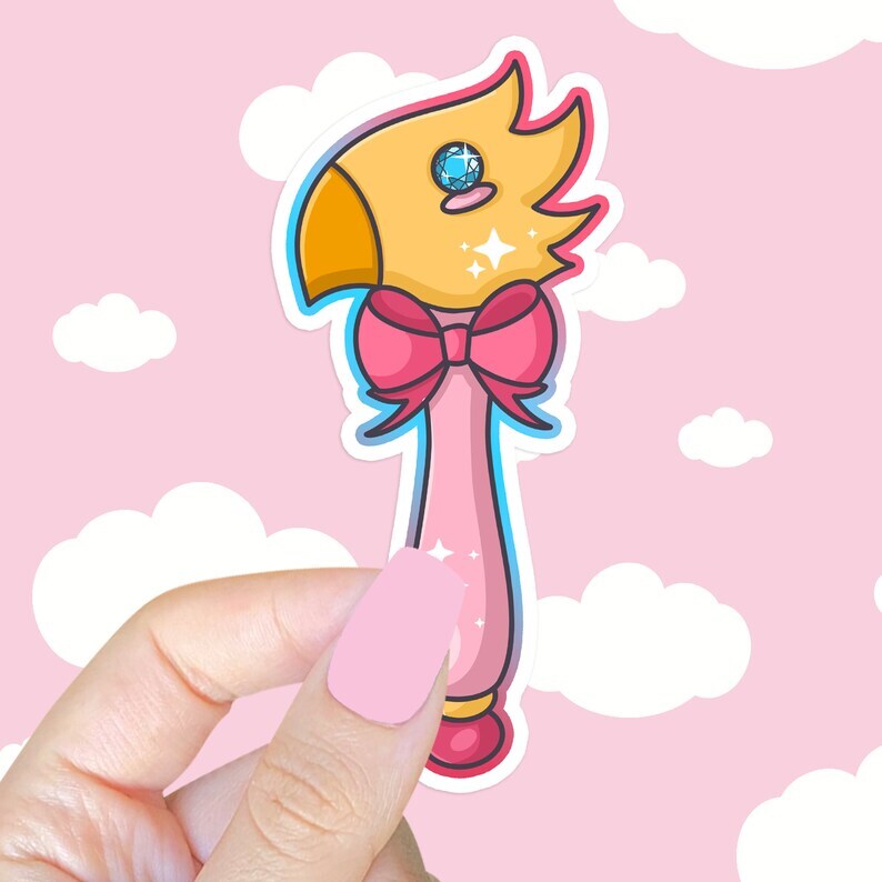 Avian Magical Wand Die Cut Sticker | MakerPlace by Michaels
