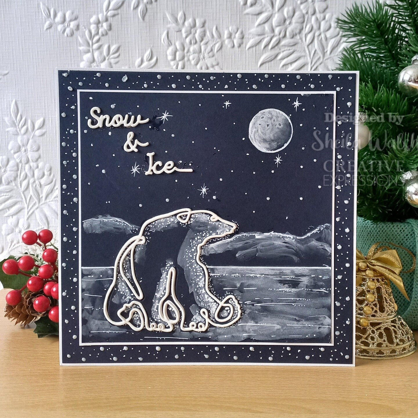 Creative Expressions One-liner Collection Snow & Ice Craft Die, Model ...