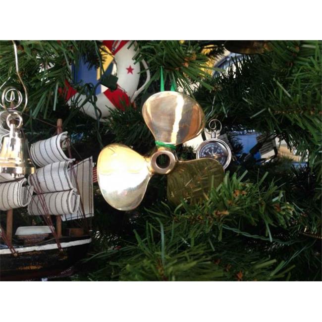 Brass Rms Titanic Propeller Christmas Tree Ornament | Michaels