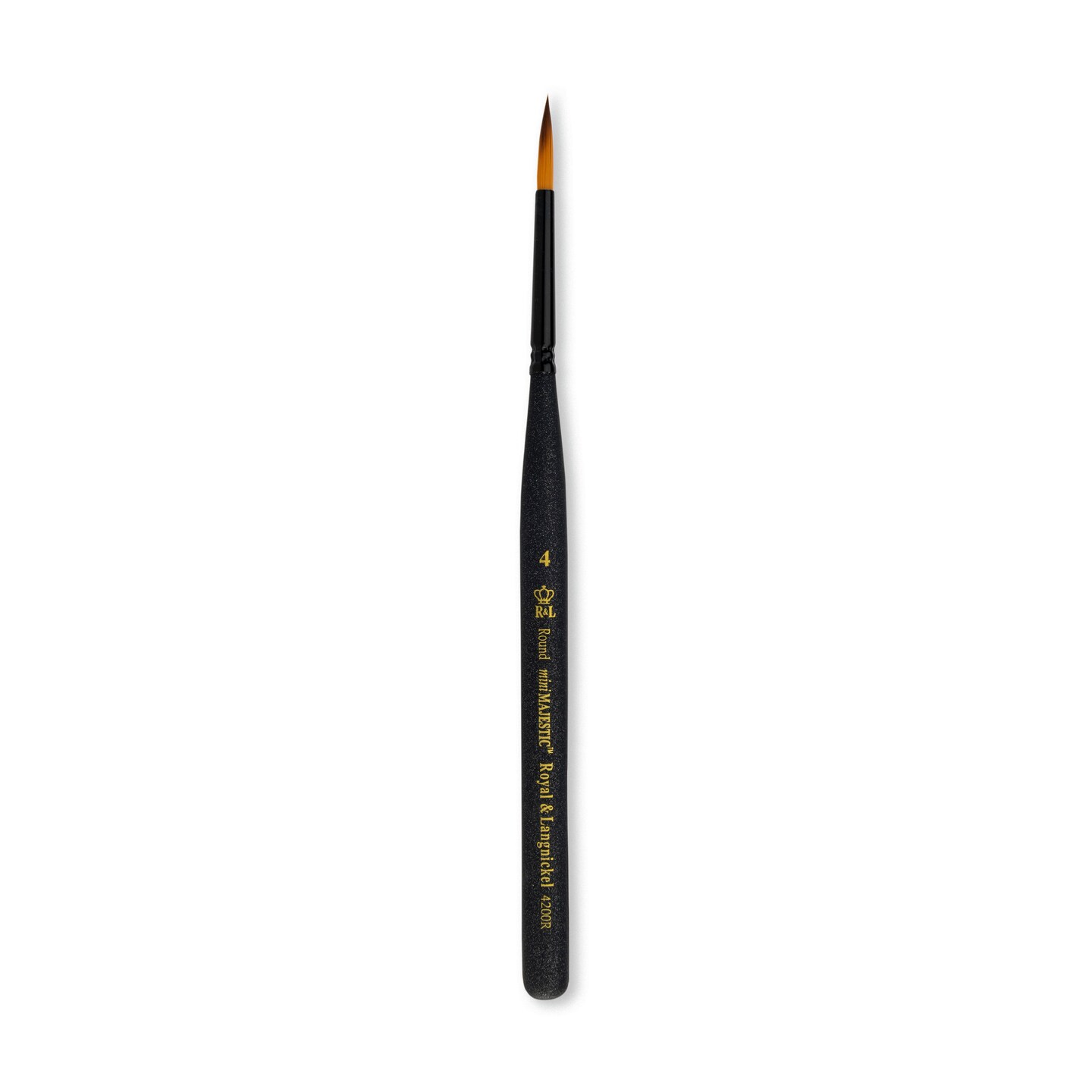 Royal Brush Mini Majestic Brush, Round, 4 | Michaels