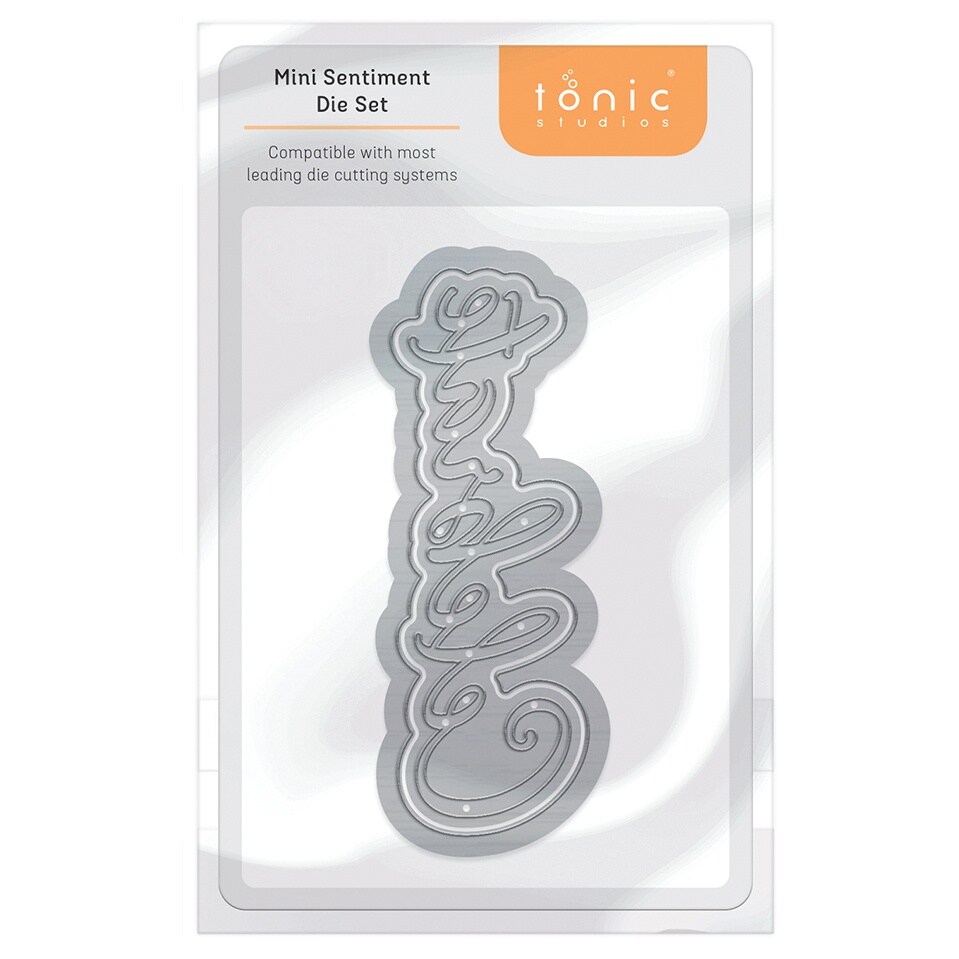 Tonic Studios Sentiments Die Set-Celebrate | Michaels