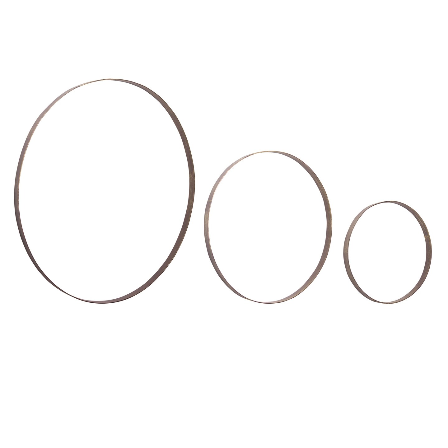 Melrose Round Hanging Rings Wall Decorations - 26" - Silver | Michaels