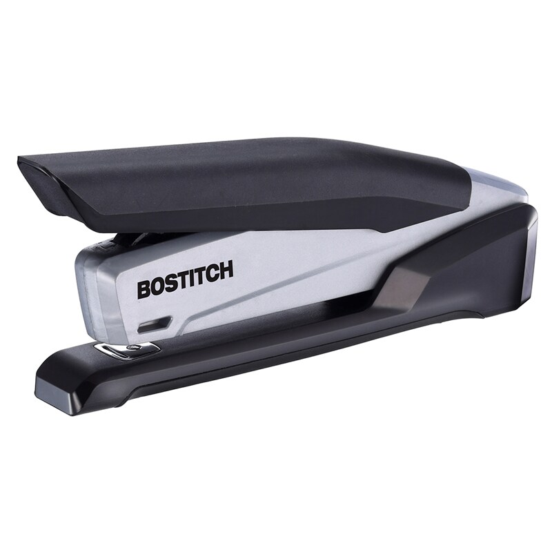 One-Finger Desktop Stapler, Black/Gray | Michaels
