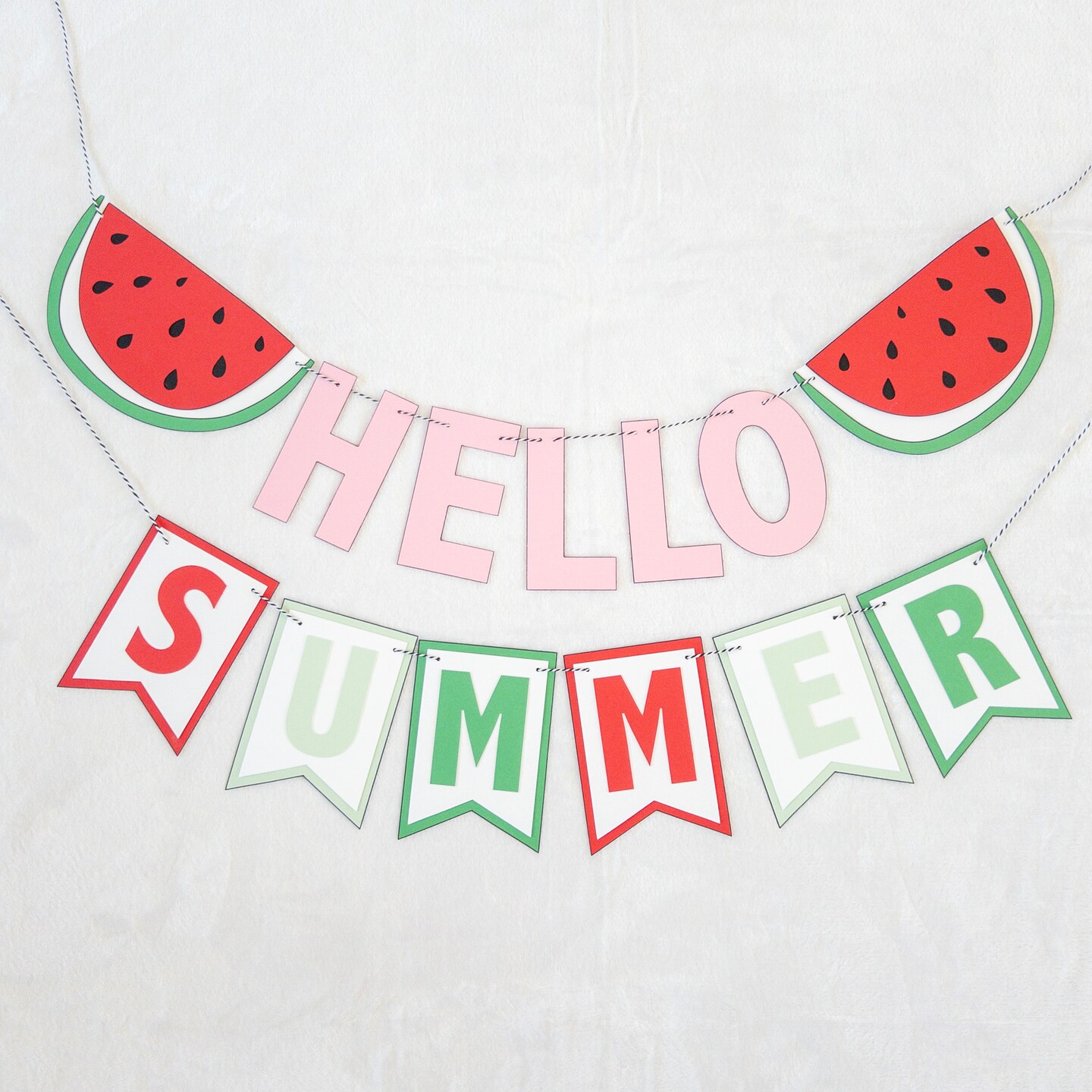 Hello Summer Paper Banner | MakerPlace by Michaels