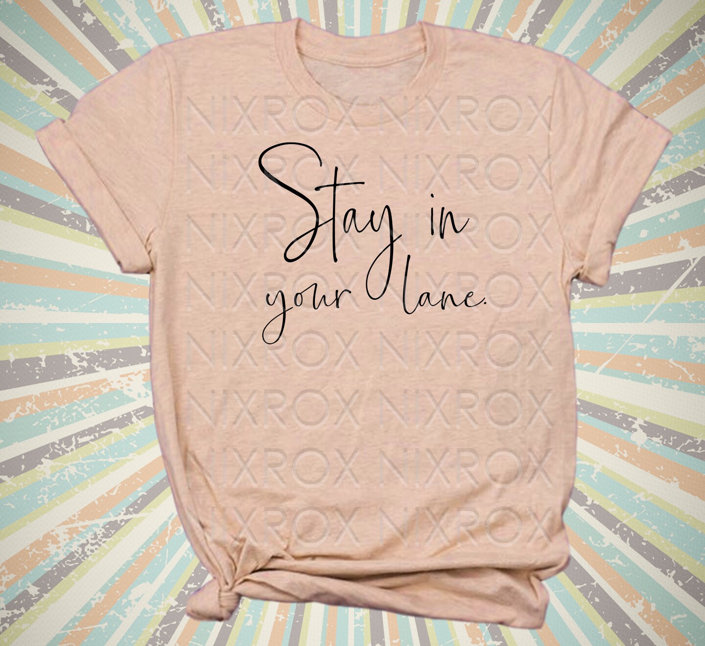 Stay In Your Lane T-shirt, Stay In Your Lane, Mind Your Own Business ...