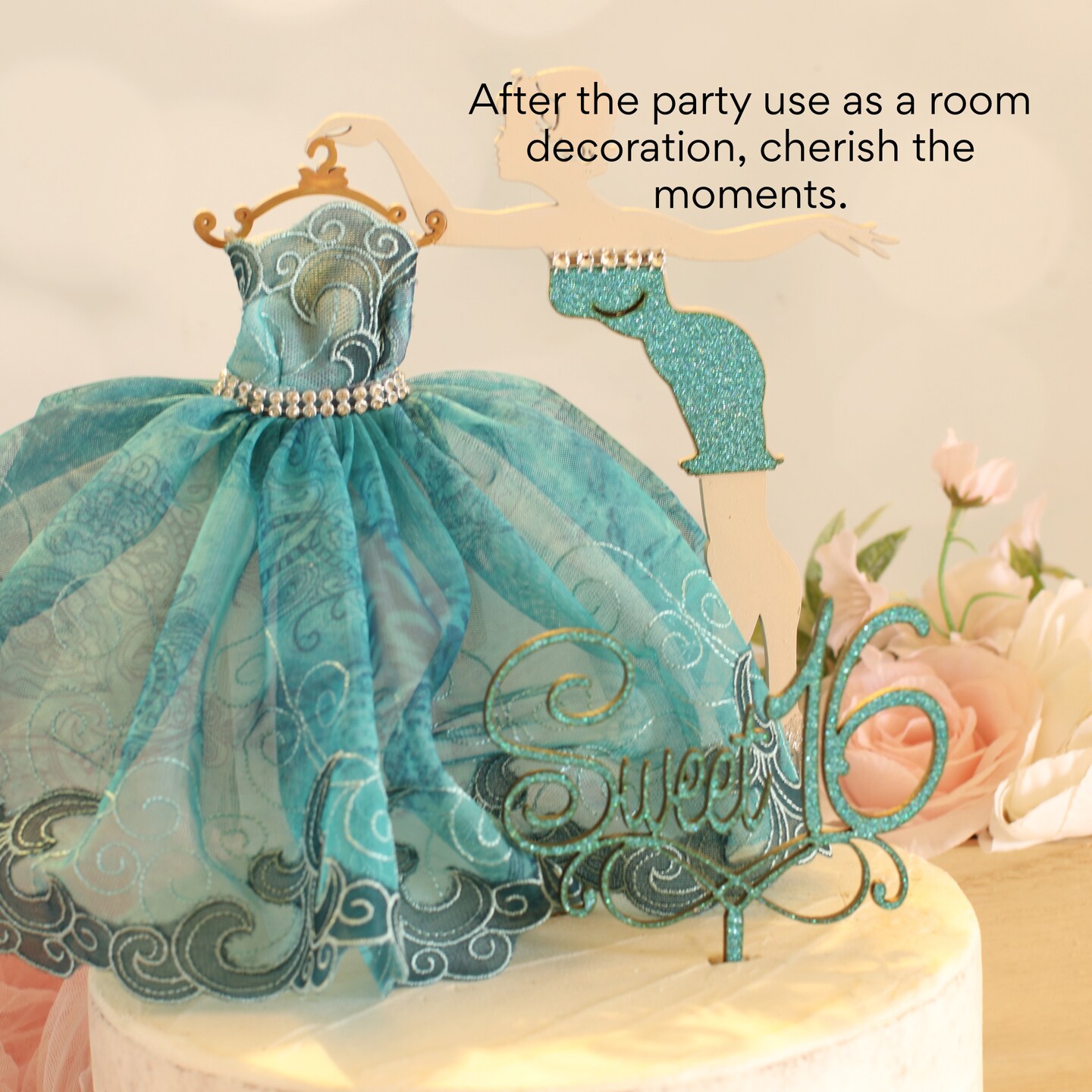 Sweet 16 Cake Topper, Cake Decorating Ideas For your Sweet Sixteen ...