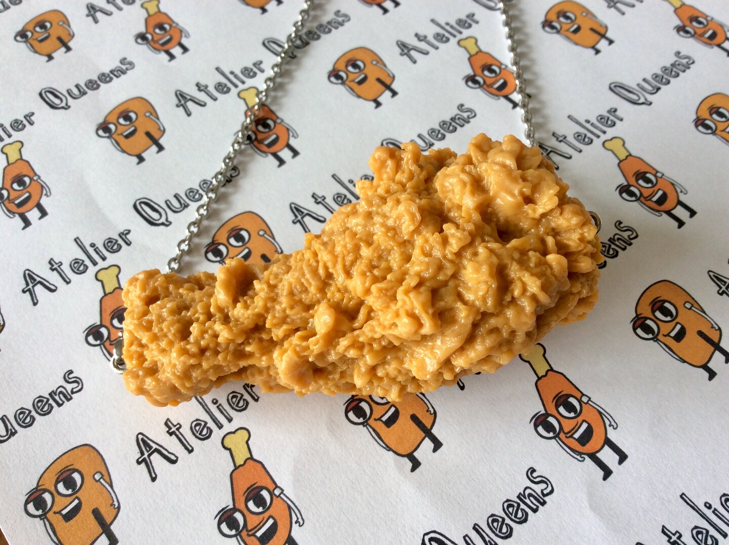 Fried Chicken Leg Drumstick Hilarious pendant for fun and parties ...