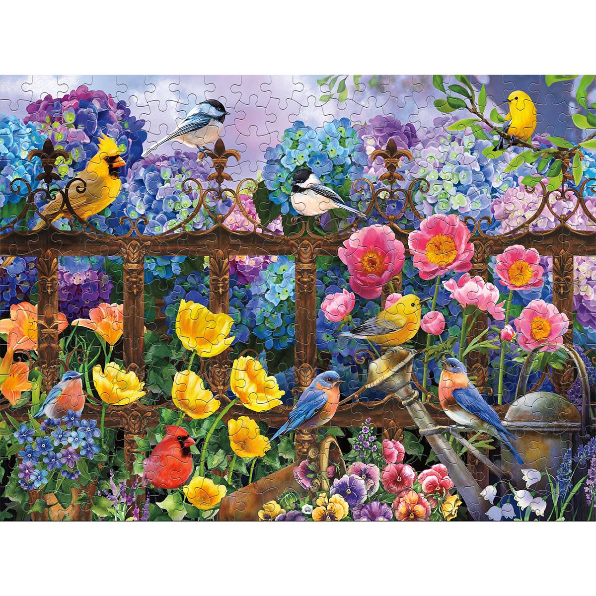 Ceaco Hydrangeas Jigsaw Puzzle, Color: Multicolor | Michaels