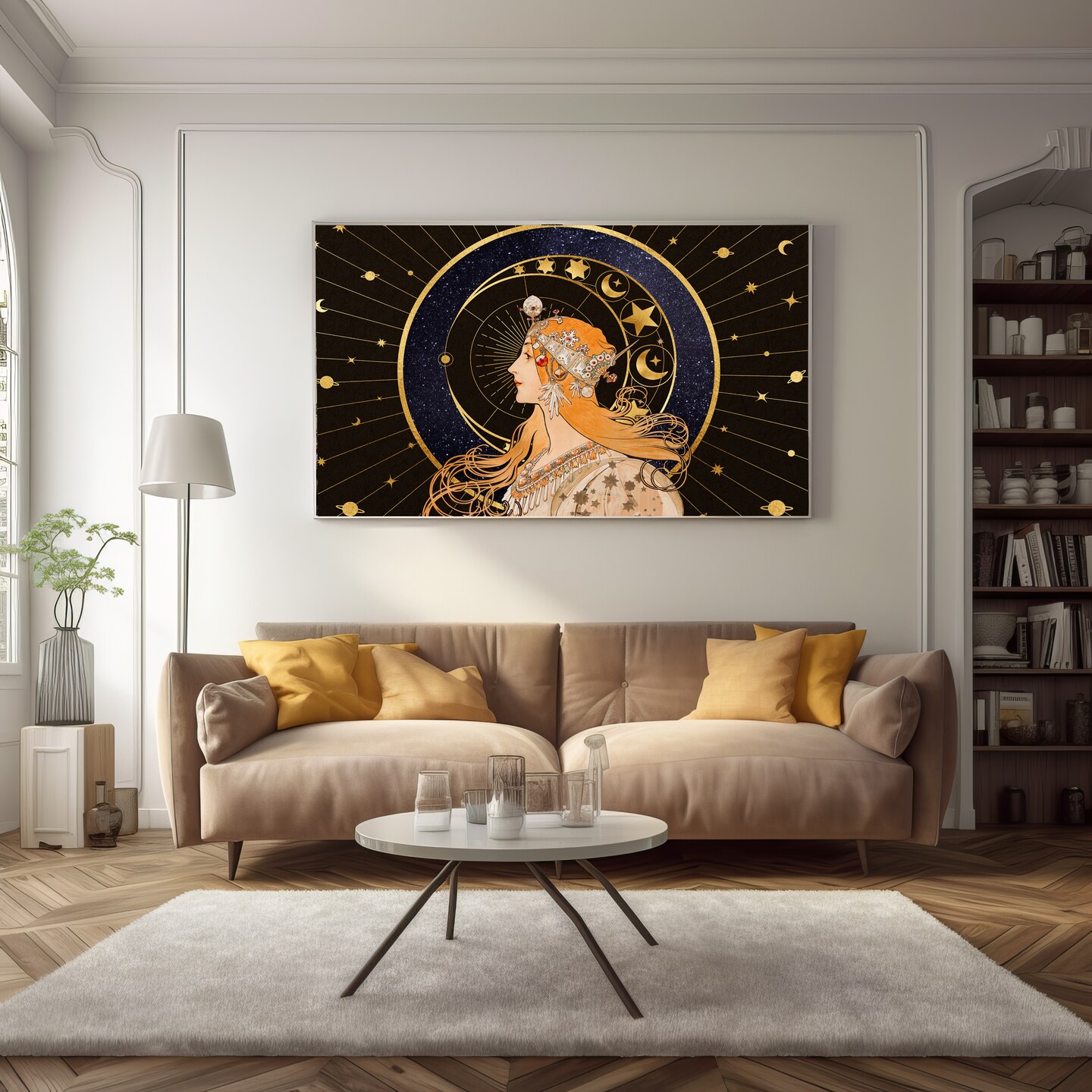 ALTERED ART PRINT. Art Nouveau. Five Print Sizes. Gallery Quality Fine ...