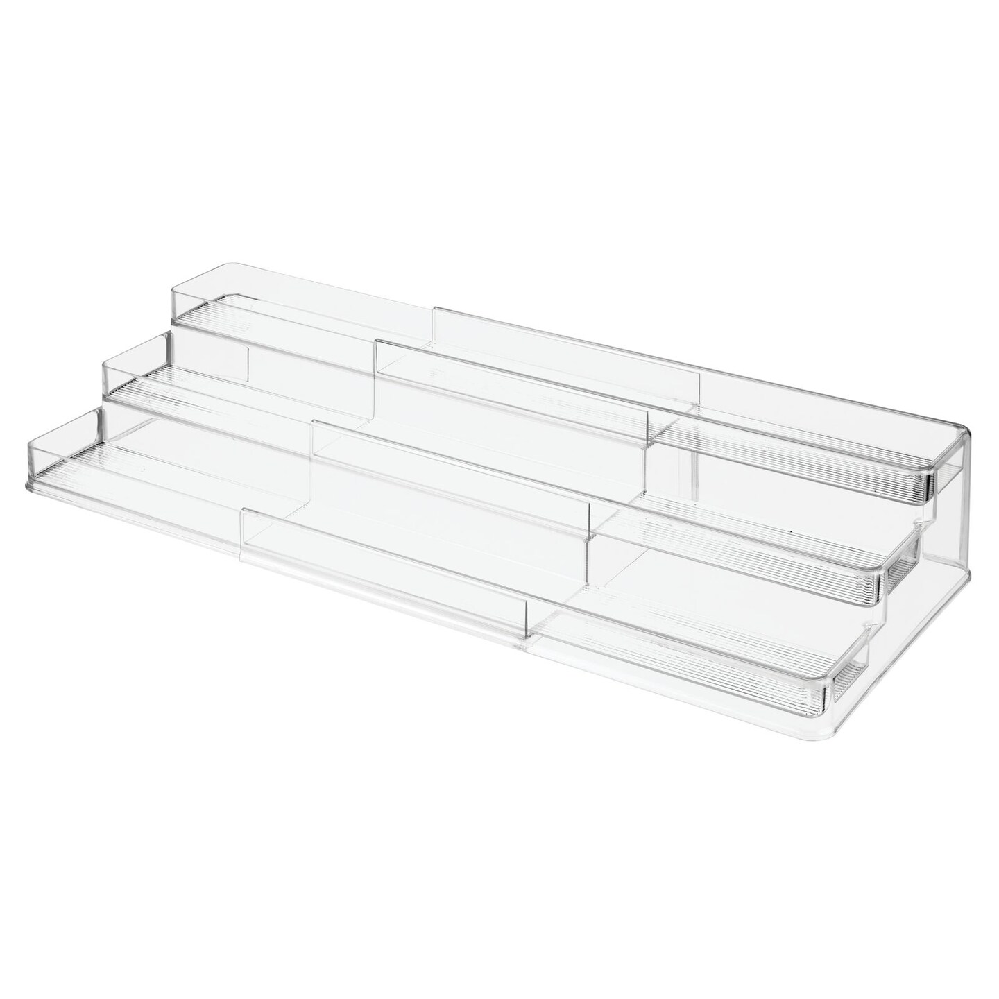 mDesign Expandable Vitamin Rack, Bathroom Storage Organizer, Color ...