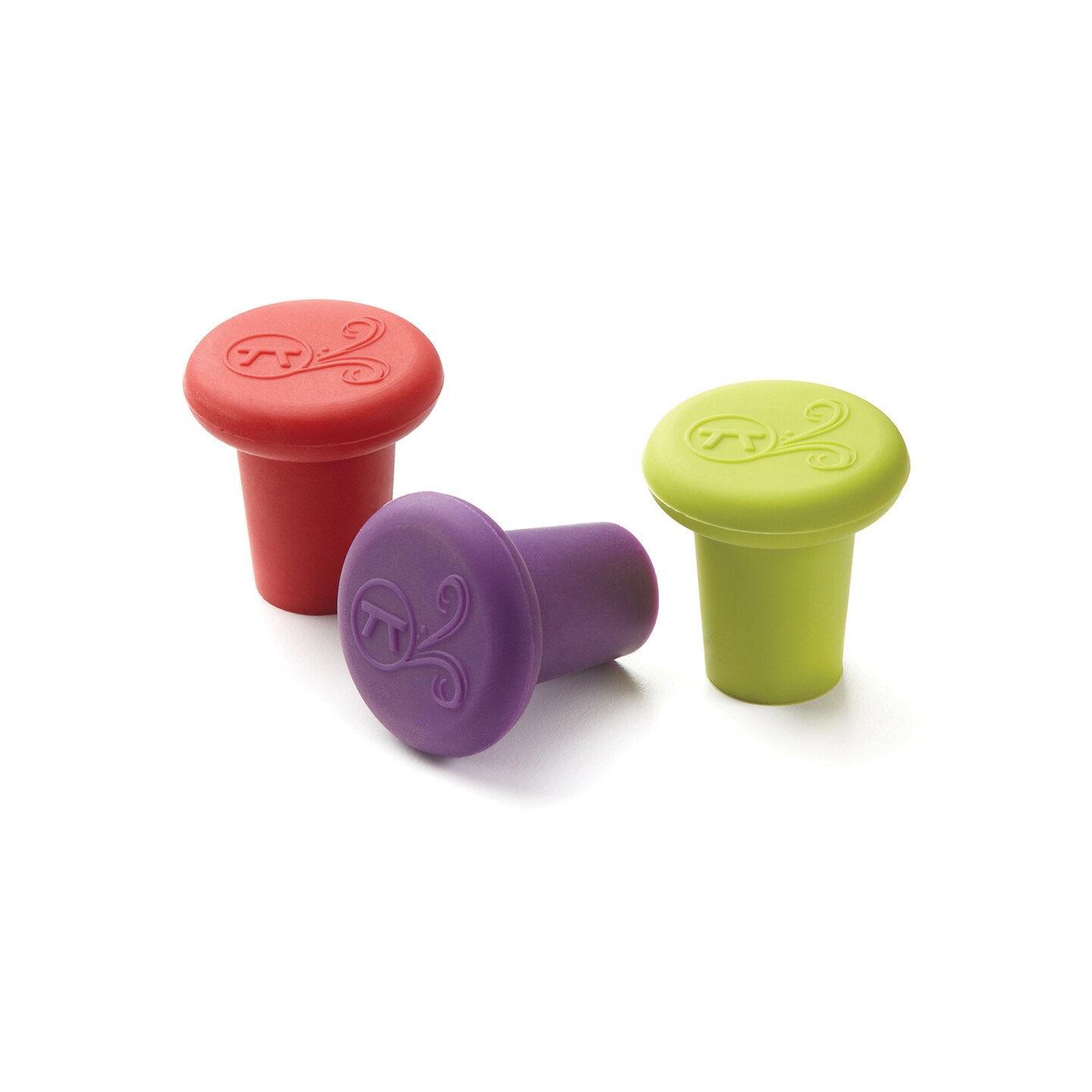 Red Green Purple Wine Stoppers Silicone 24 per Box | Michaels