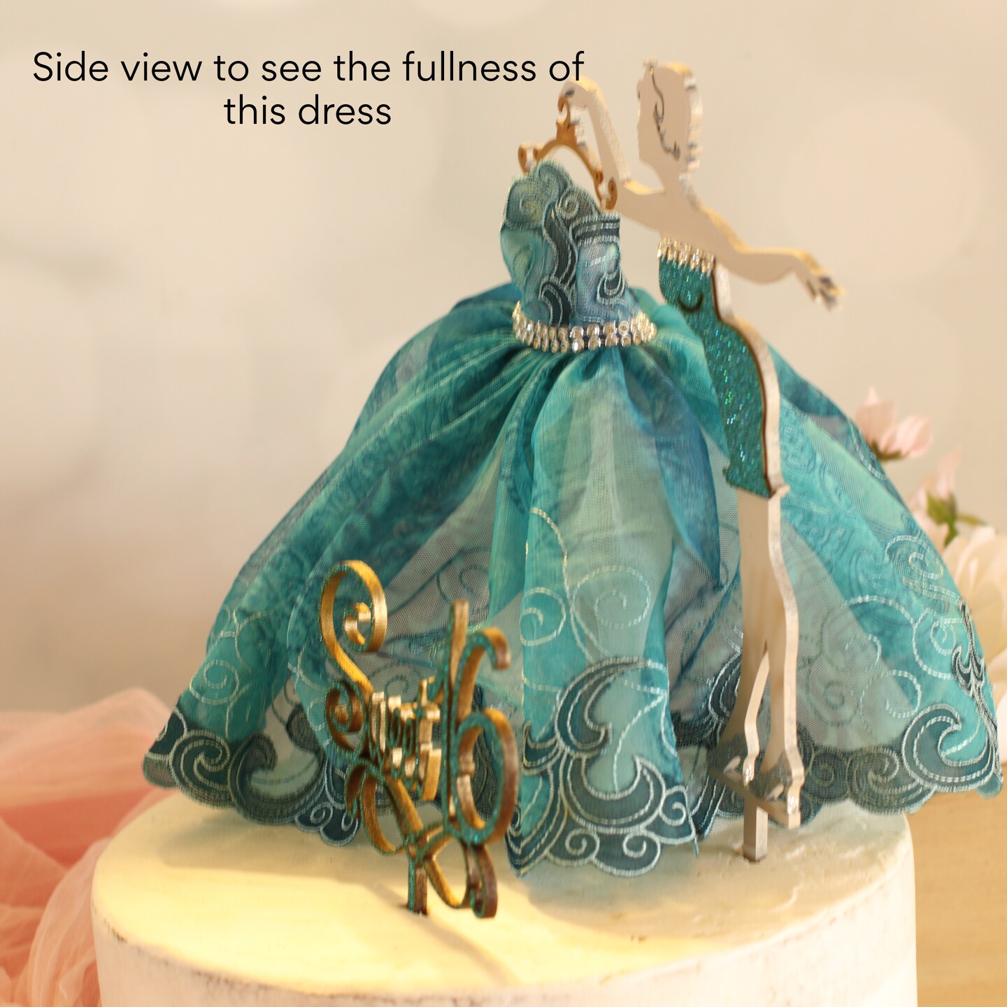 Sweet 16 Cake Topper, Cake Decorating Ideas For your Sweet Sixteen ...