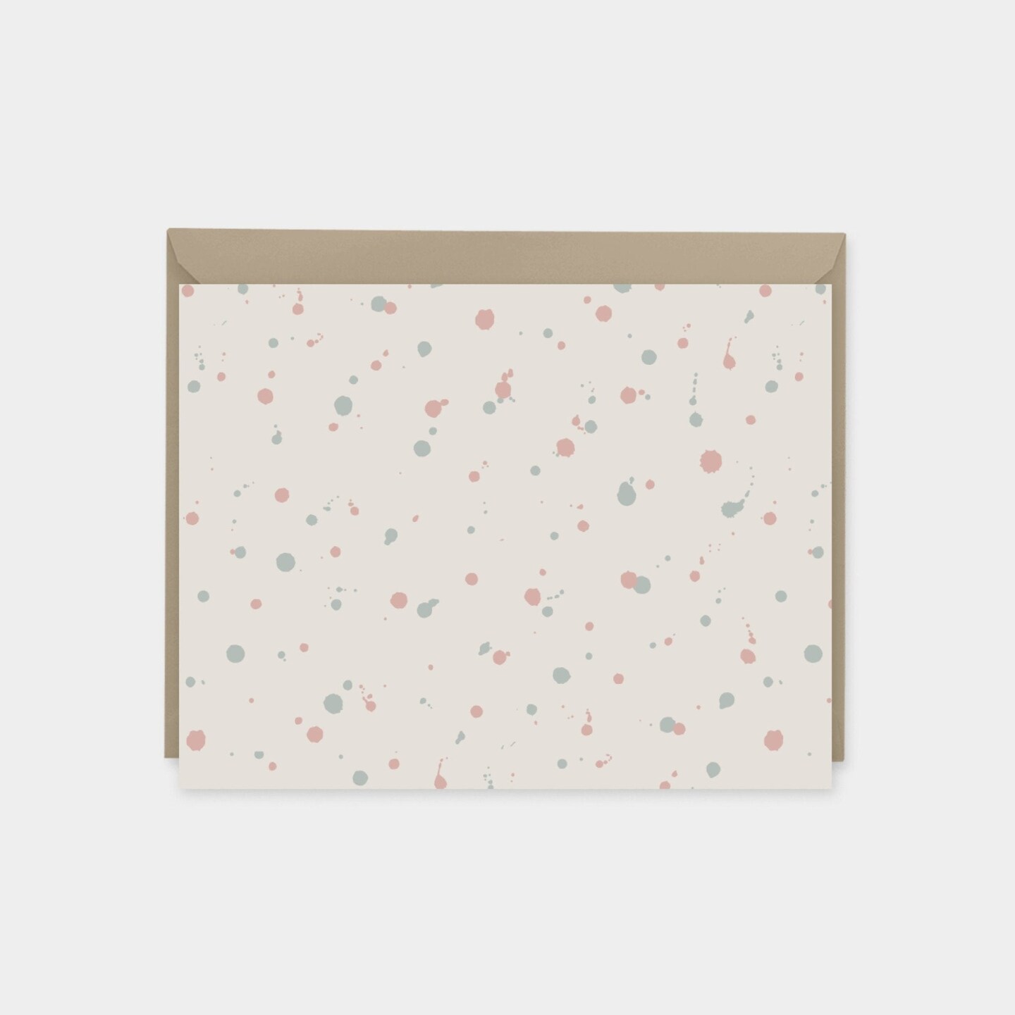 Colorful India Ink Splot Card | Michaels