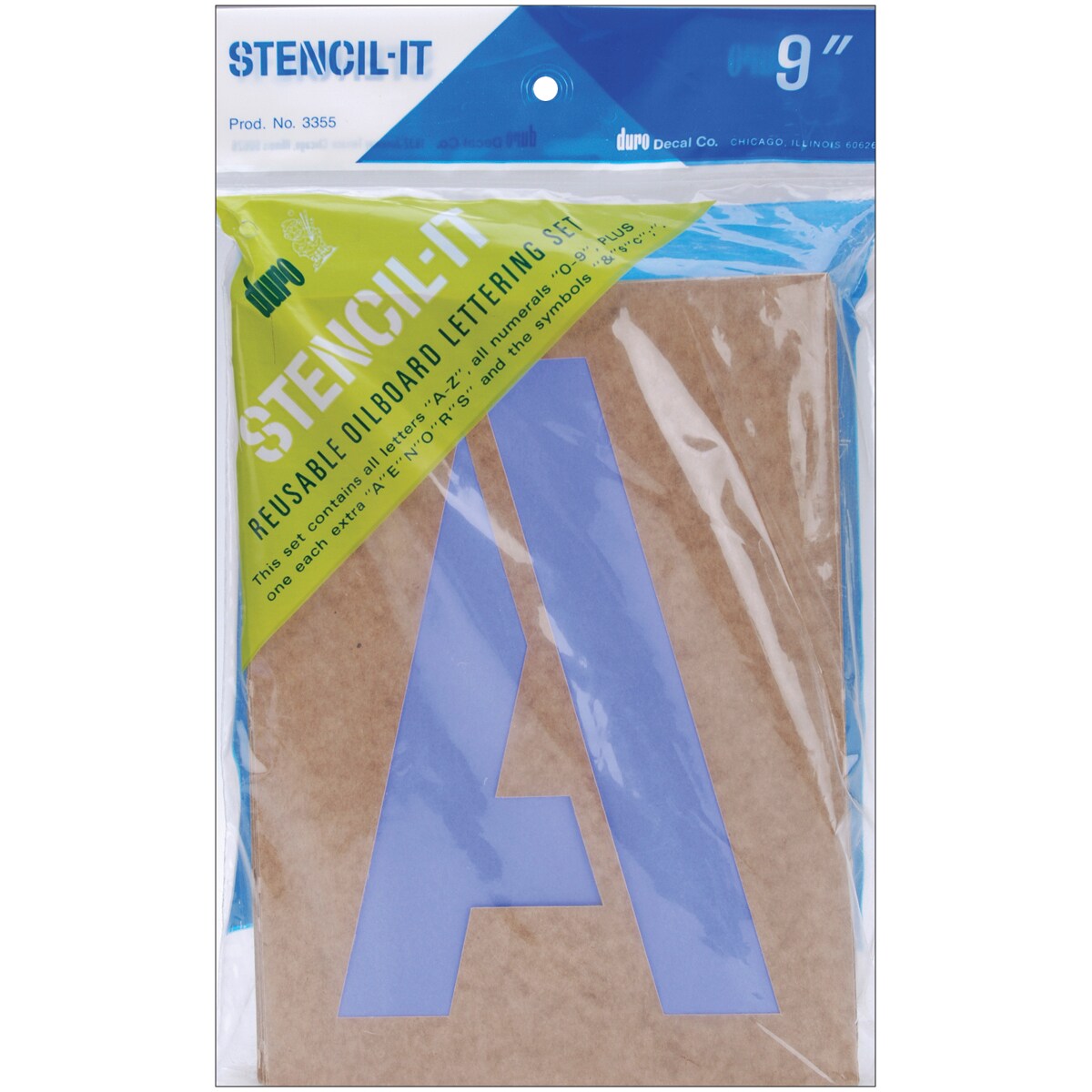 Duro Stencil-It Reusable Lettering Set-9" | Michaels