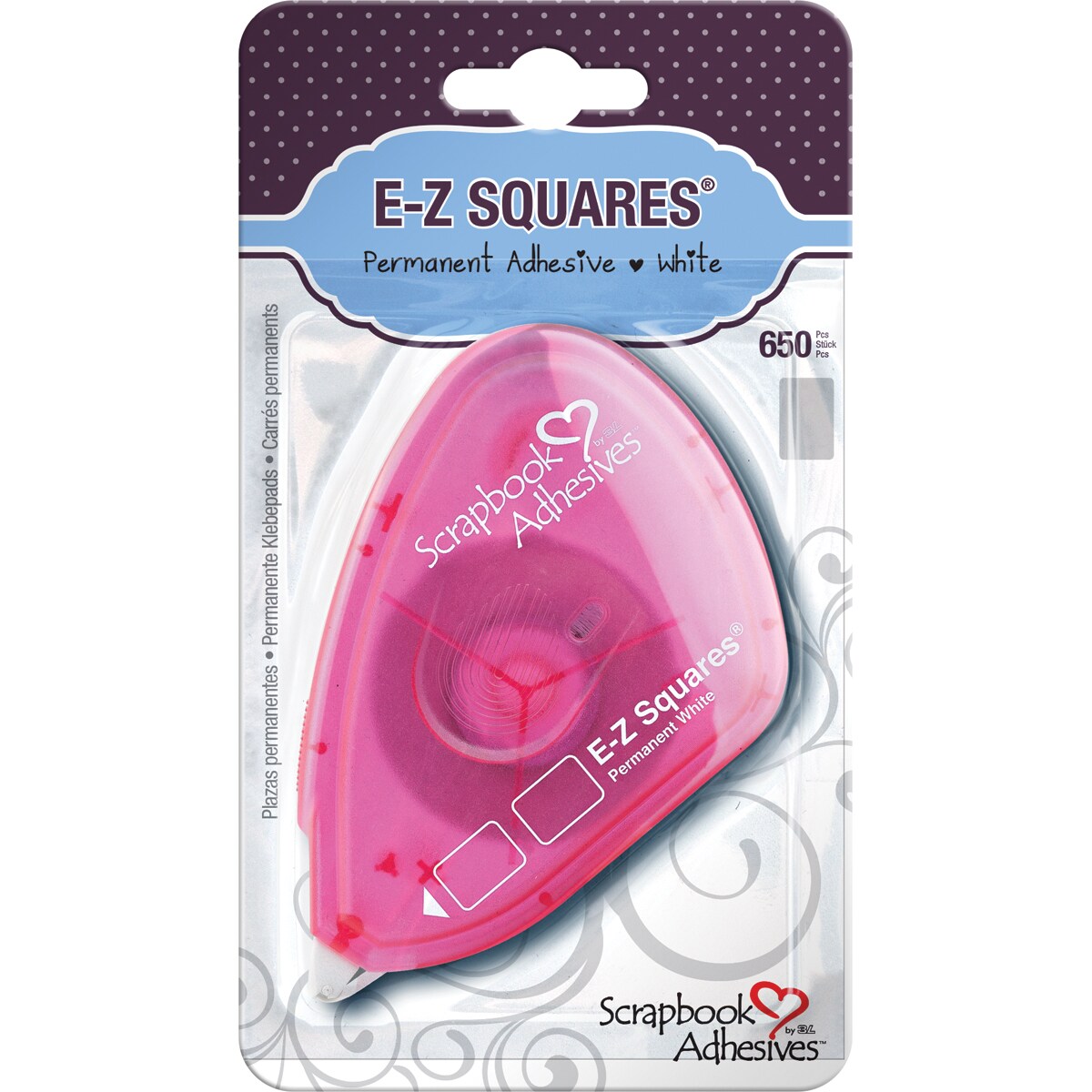 Scrapbook Adhesives E-Z Square Tabs 650/Pkg-Permanent | Michaels