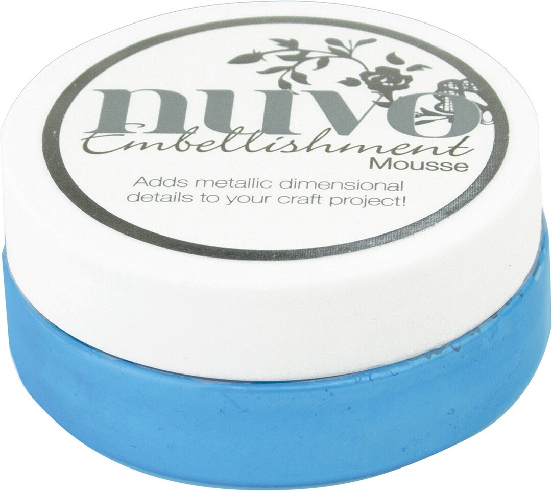 Nuvo Embellishment Mousse-Cornflower Blue | Michaels