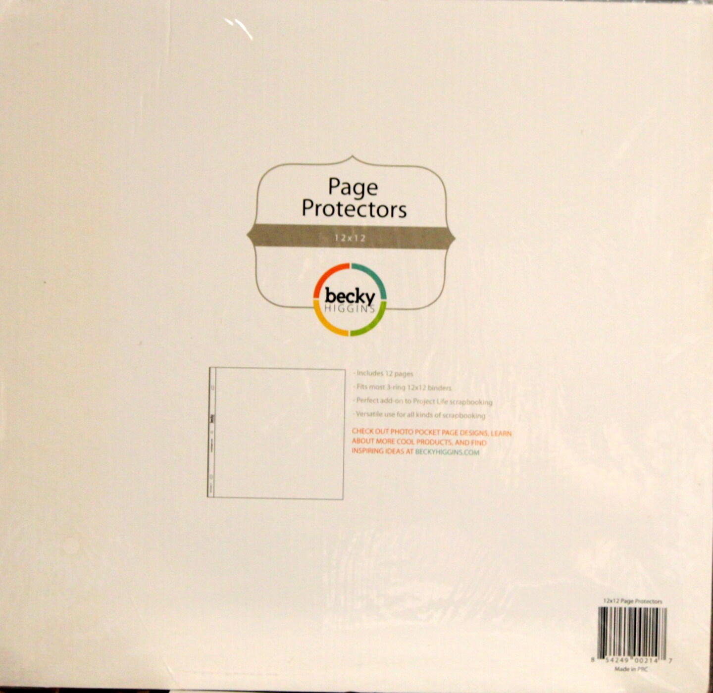 Becky Higgins 12 x 12 Page Protectors | Michaels