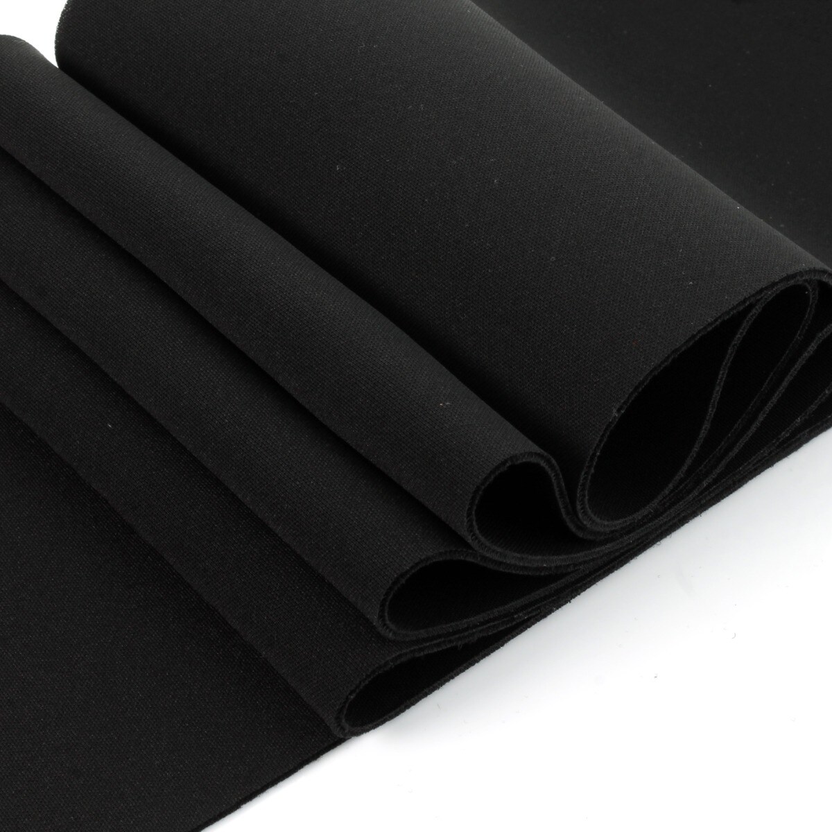 Solid Scuba Fabric Black 6" Strip | Michaels