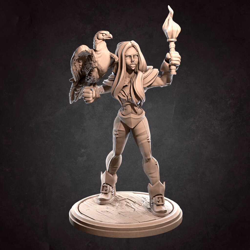 Explorer from Bite the Bullet's Pirates set. Total height apx. 46mm ...