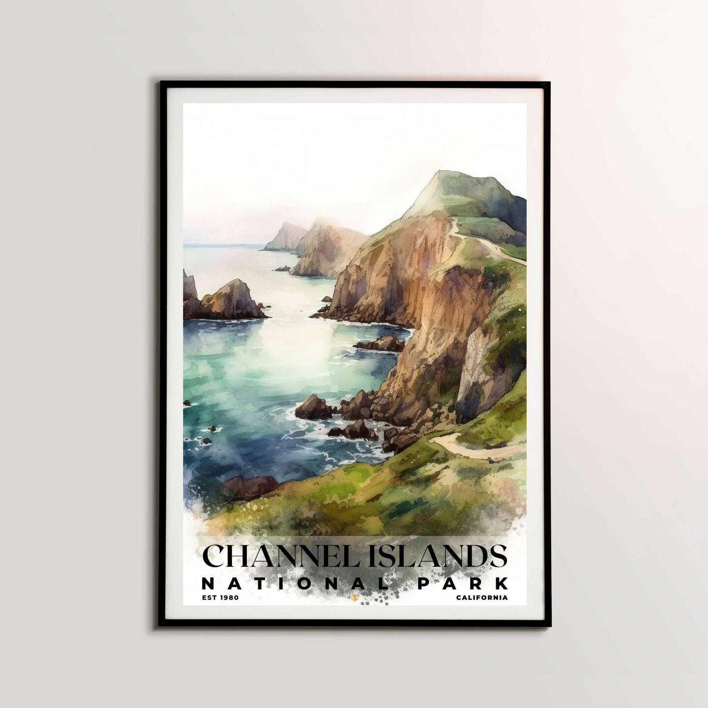 Channel Islands National Park Poster, Travel Art, Office Poster, Home ...