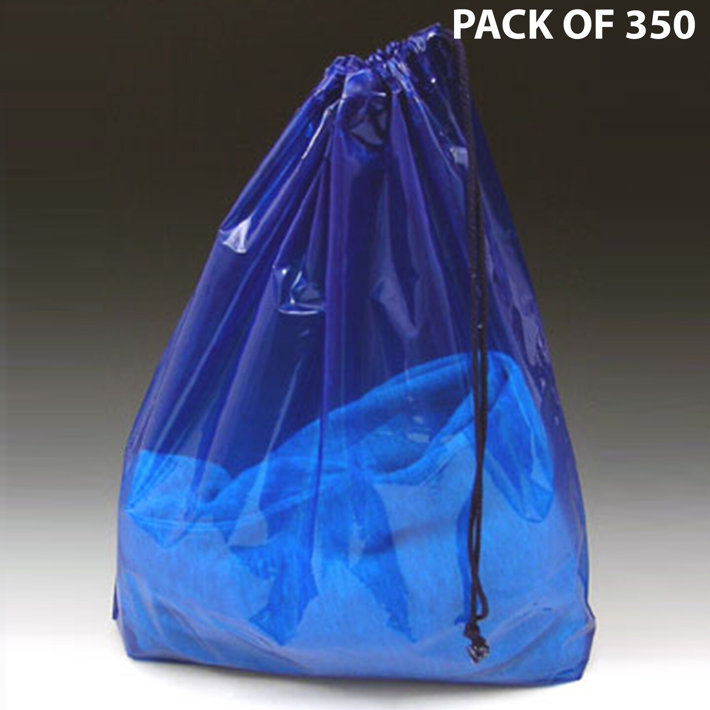 Poly Bag- Drawstring + 4" Bottom Gusset -18" x 19-1/2" Crystal Clear Palette | Michaels